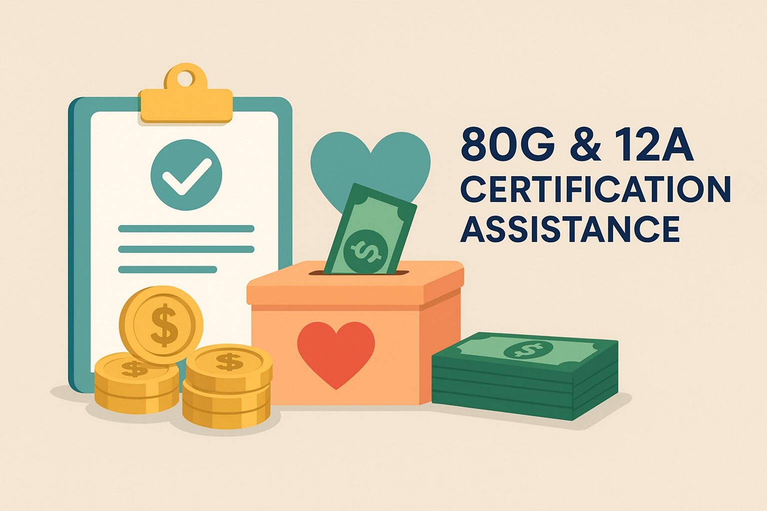 80G & 12A Certification Assistance - Sigma Solutions